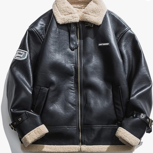 Aelfric Eden | Jackets & Coats | Aelfric Eden Black Aviator Jacket ...